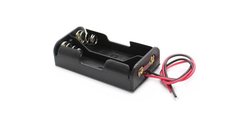 Case Suporte Para 02 Pilhas Aa A 043 Arduino E Eletrônica